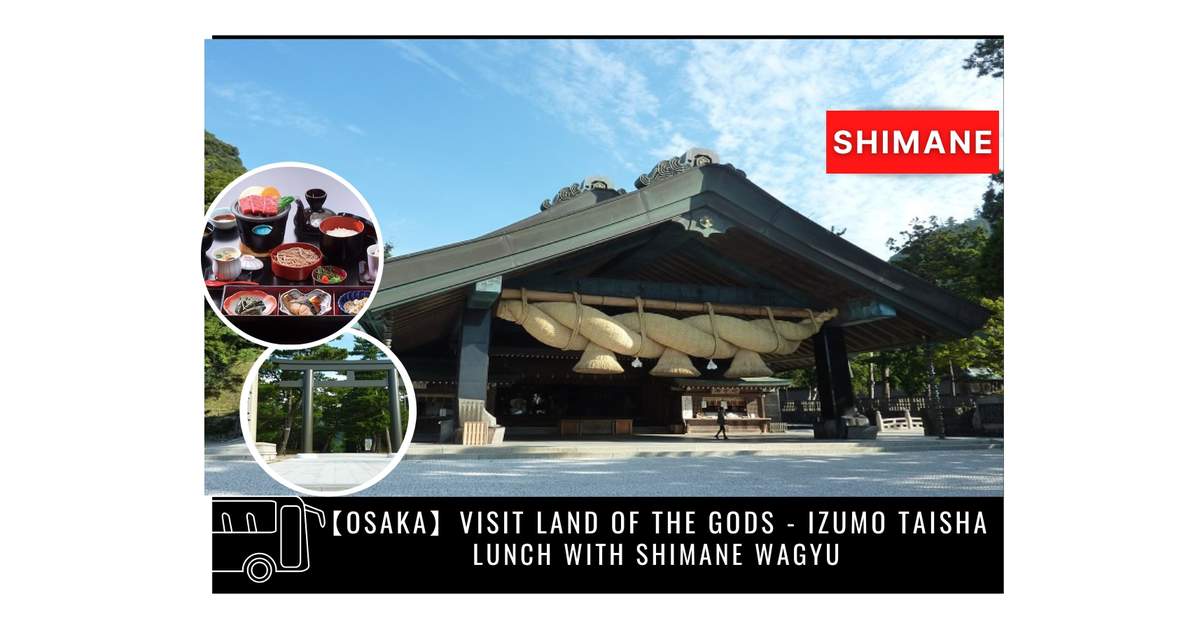 Tham quan nhà máy rượu Izumo-taisha và nhà máy rượu Shimane trong một ngày từ Osaka - Klook Việt Nam